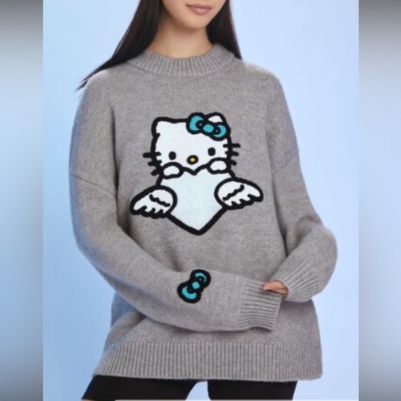 Hello Kitty | Sweaters | Nwt Hello Kitty Forever 2 Blue Angel ...